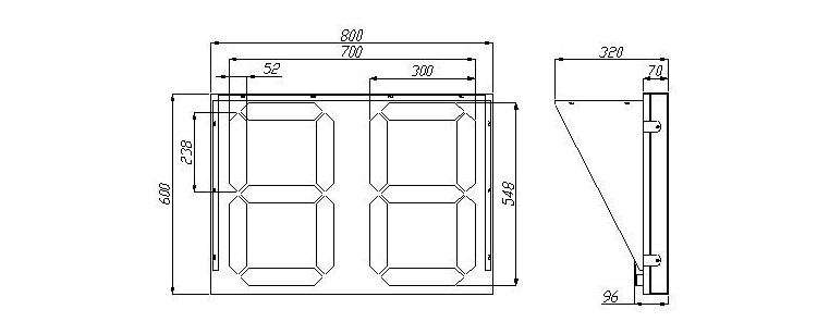 Double Digit Countdown Timer Signal Light - Niceaye New Energy