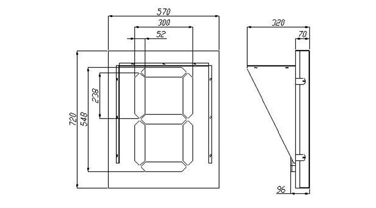 Single Digit Countdown Timer Signal Light - Niceaye New Energy