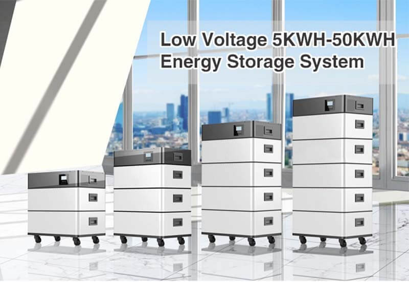 Stacking Type Lifepo4 Battery Packs 51.2V 5~75KWH - Niceaye New Energy